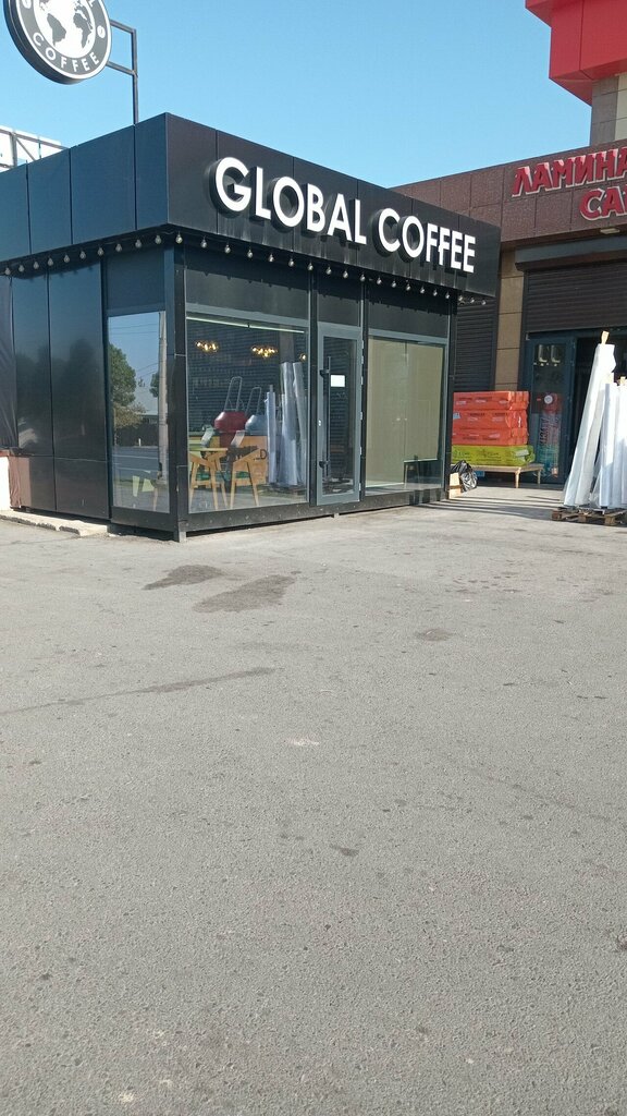 Kahve dükkanları Global Coffee, Çimkent (Şımkent), foto