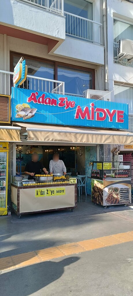 Fast food A'Dan Z'ye Midye, İzmir, foto