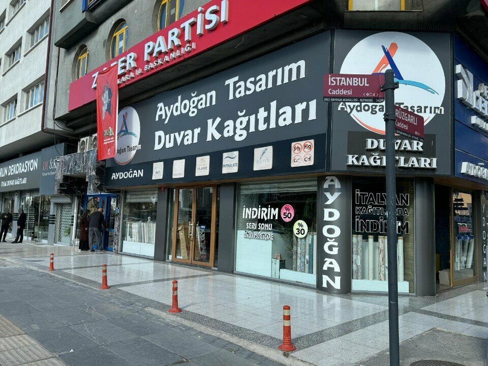 Duvar kağıdı mağazaları Aydoğan Tasarım Duvar Kağıtları, Ankara, foto