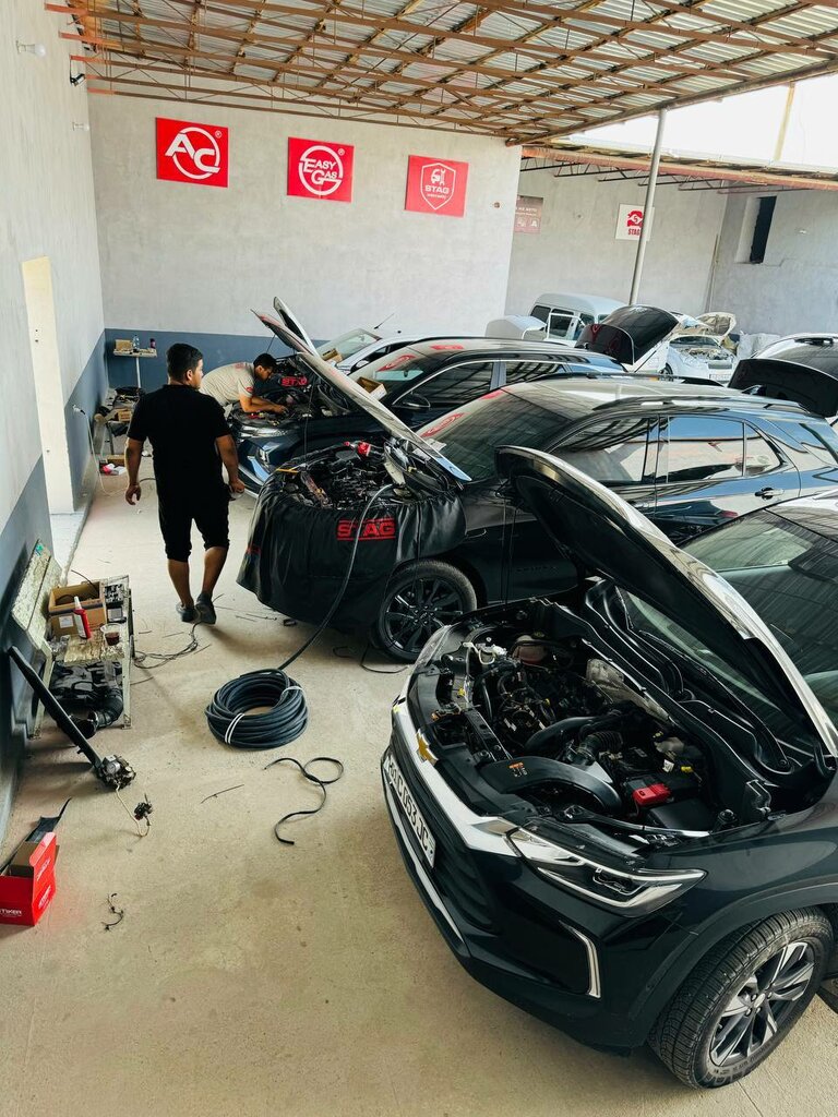 Otomobil servisi Stag Gas Service, Karşı, foto