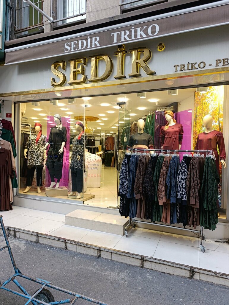 Giyim mağazası Sedir Triko Penye, İstanbul, foto
