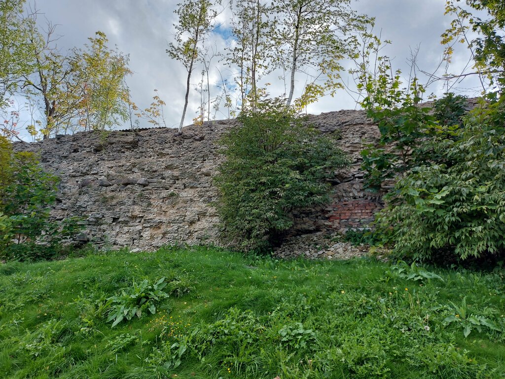 Turistik yerler Стена Окольного города, Pskov, foto