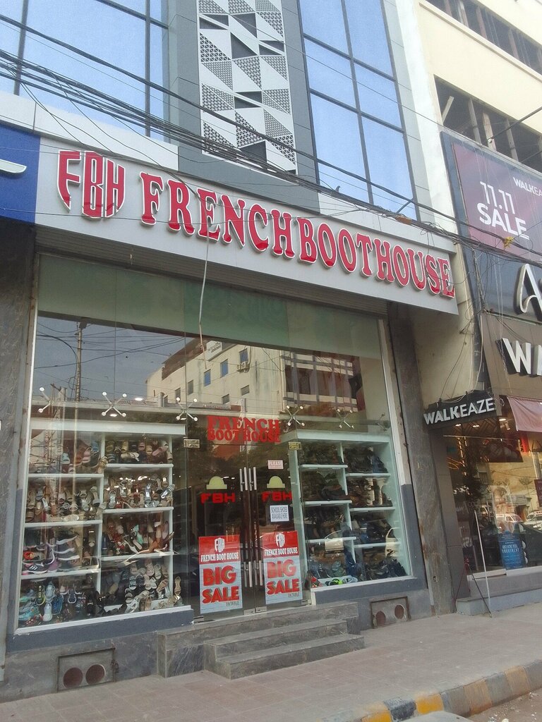 Giyim mağazası French Boot House, Karaçi, foto