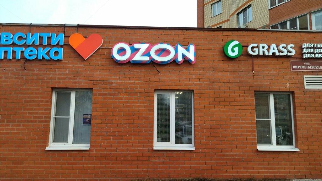 Teslimat noktası Ozon, Riazan, foto