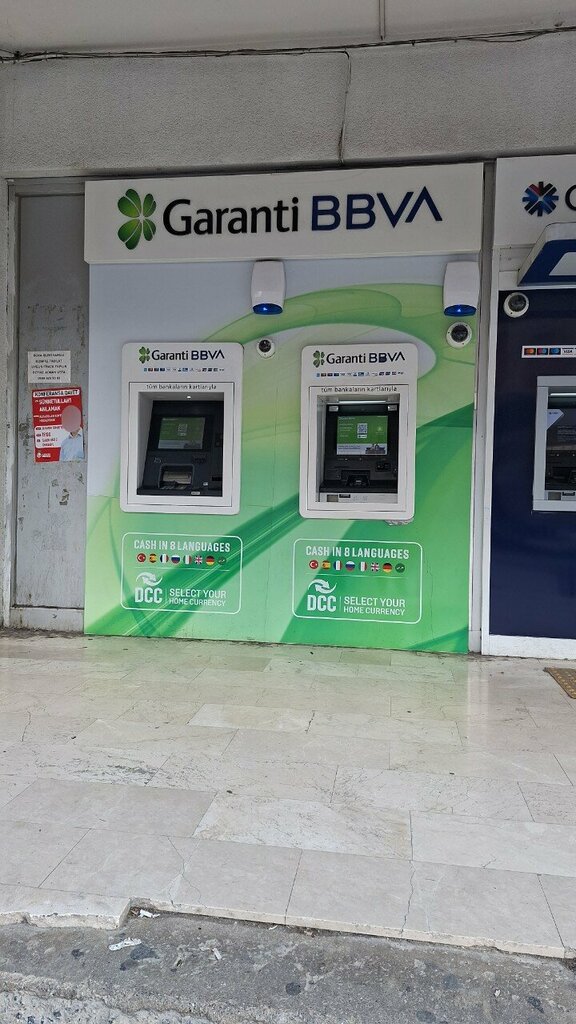 ATM'ler Garanti BBVA ATM, İstanbul, foto
