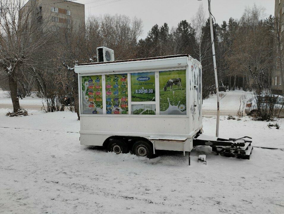 Süt ürünleri satış mağazaları Молочная река, Angarsk, foto