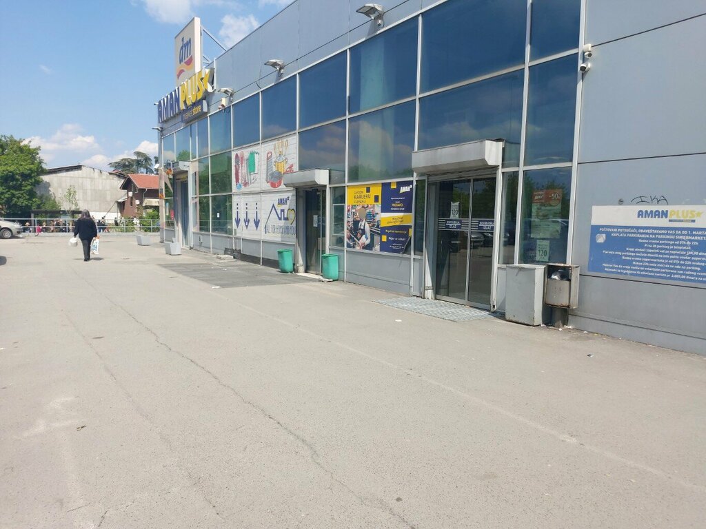 Süpermarket Aman, Belgrad, foto