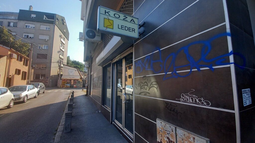 Kürk ve deri giyim mağazaları Leder, Belgrad, foto