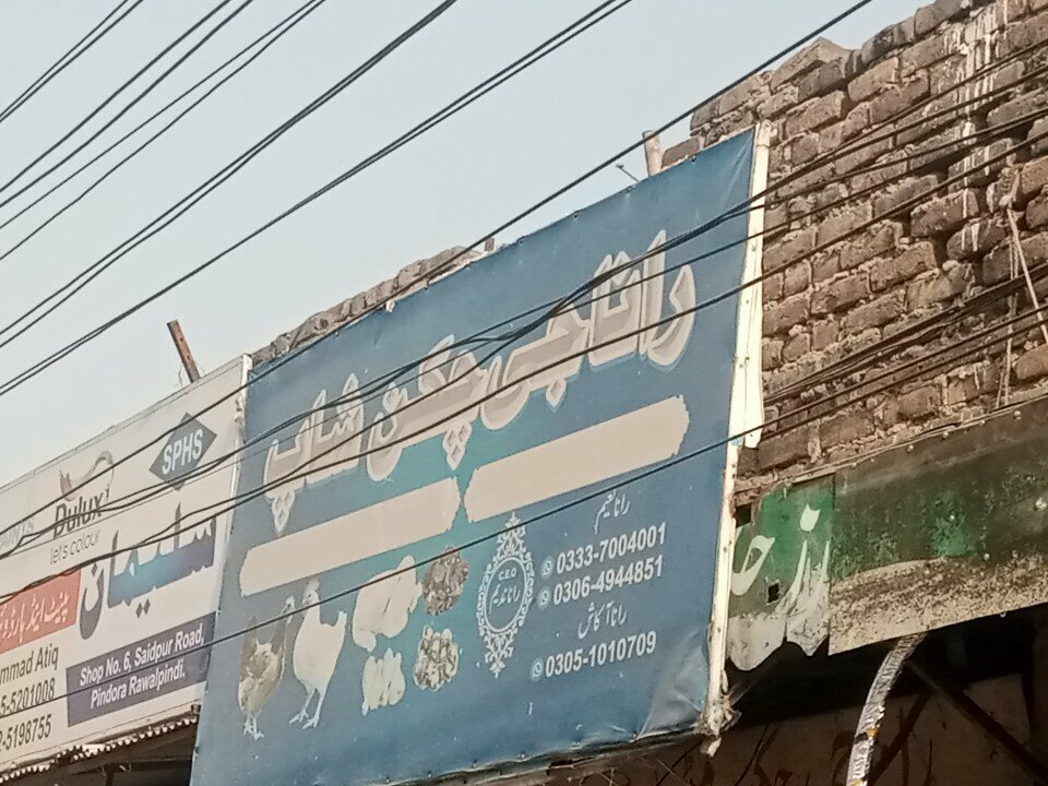 Kasap, şarküteri Rana Jee Mutton & Beaf Shop, Rawalpindi, foto