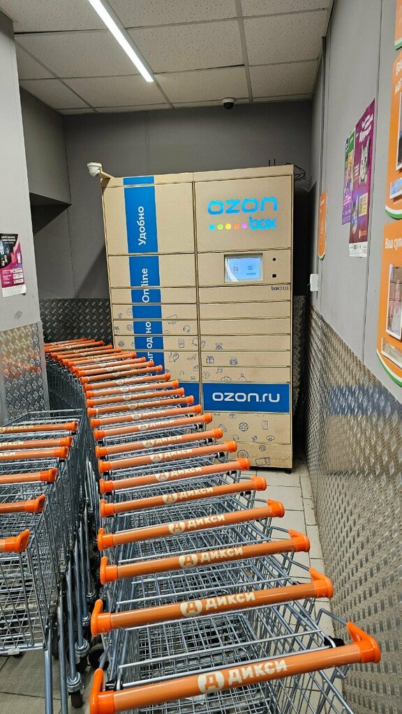 Parsel otomatı Ozon Box, Saint‑Petersburg, foto