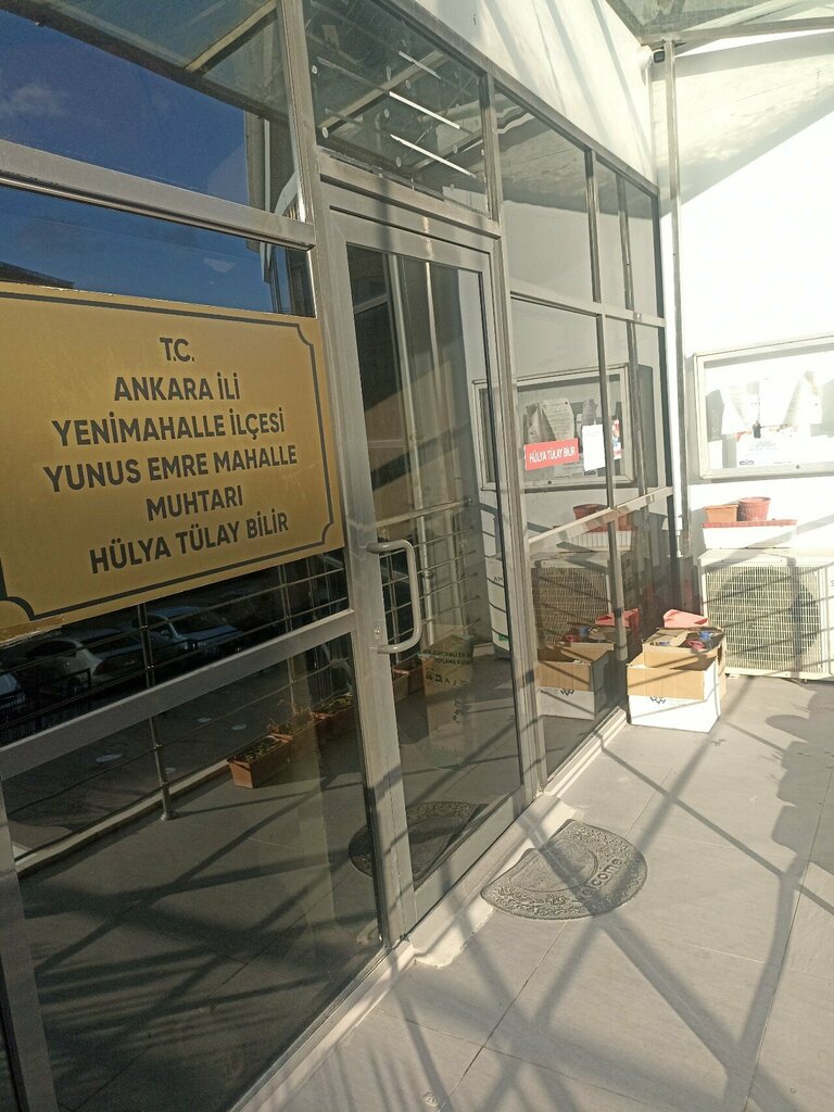 Muhtarlıklar Yunus Emre Mahalle Muhtarlığı, Ankara, foto