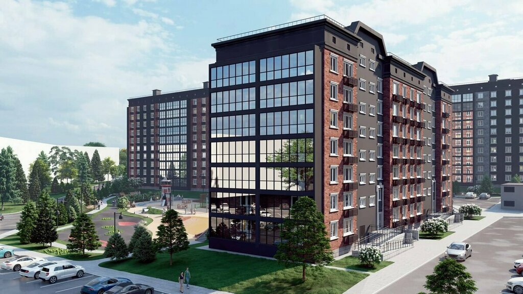 Konut blokları Начало, Habarovsk, foto