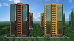 Тектон (Kirov, Bereznikovskiy pereulok), konut blokları  Kirov'dan