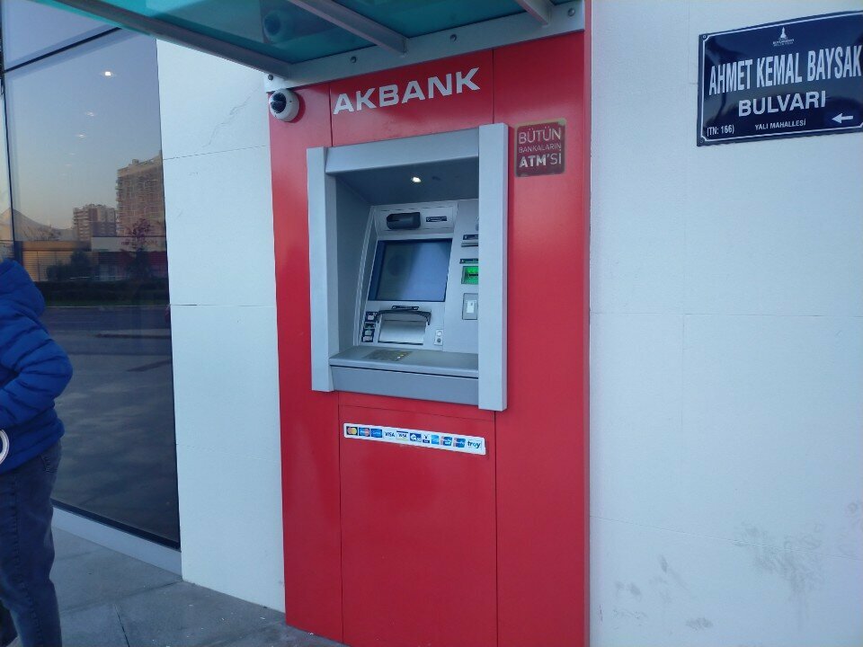ATM'ler Akbank ATM, İzmir, foto