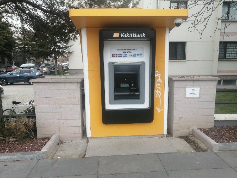 ATM'ler Vakıfbank ATM, Ankara, foto