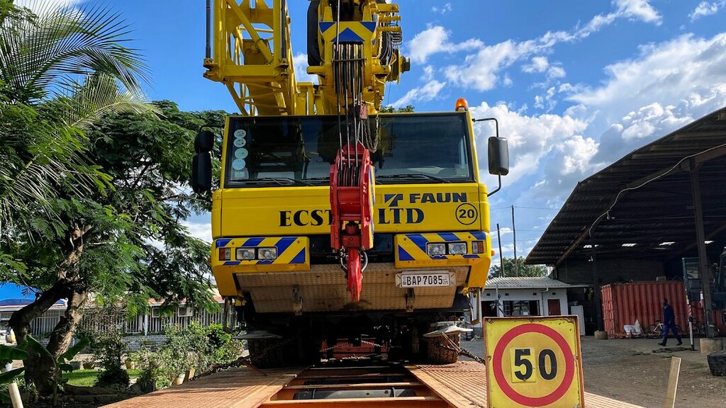 Yönetim ofisi Ecstal Plant Hire, Lusaka, foto