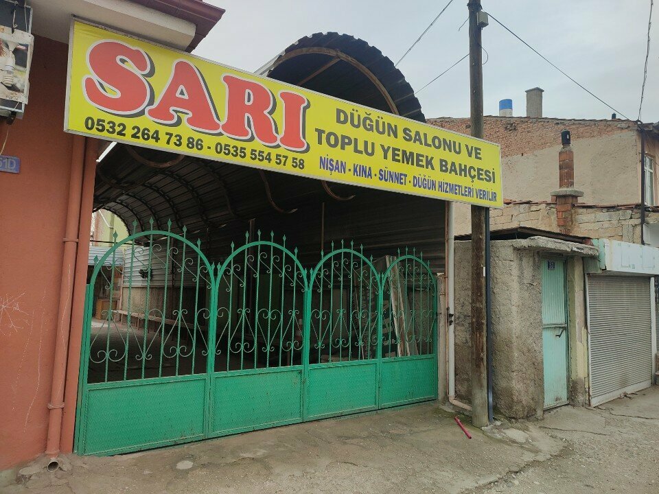 Düğün, toplantı salonu Sarı Düğün Salonu Ve Toplu Yemek Bahçesi, Konya, foto