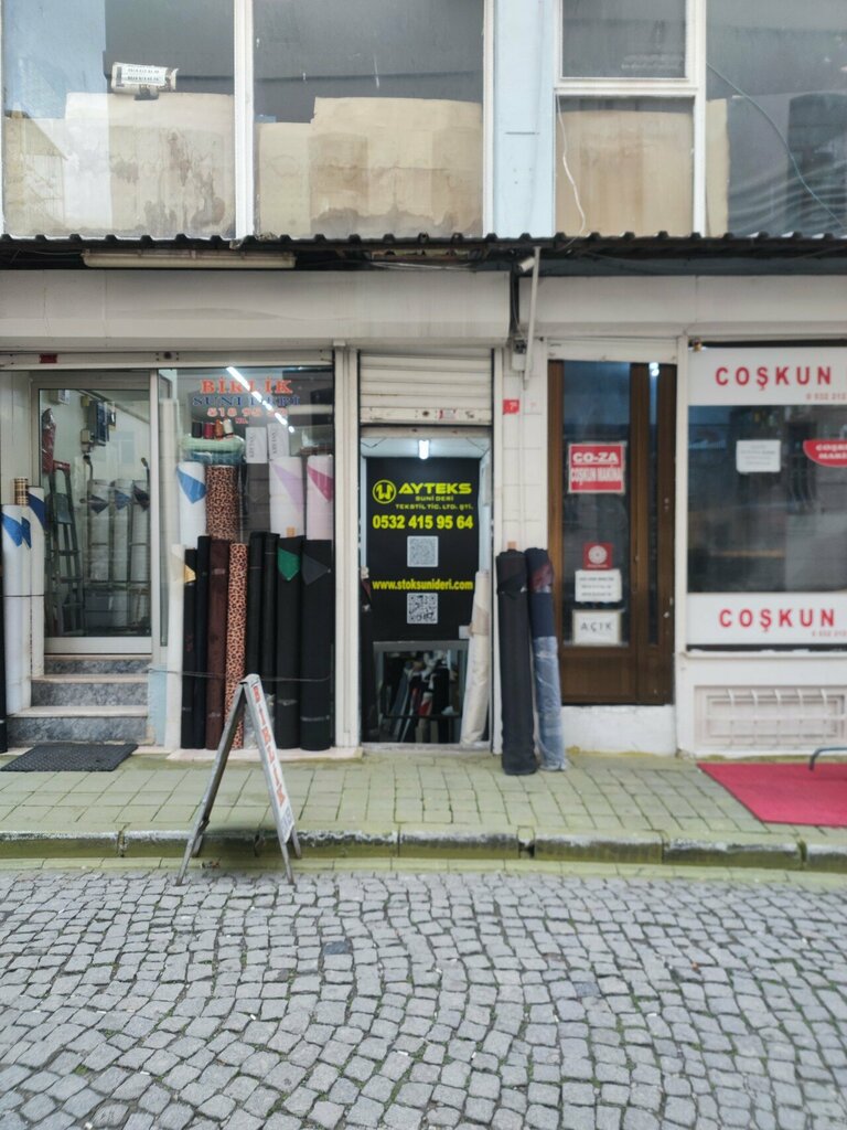 Deri hammadde Aytex Suni Deri, İstanbul, foto