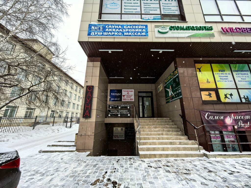 Dans okulları Performance Art Center, Novosibirsk, foto