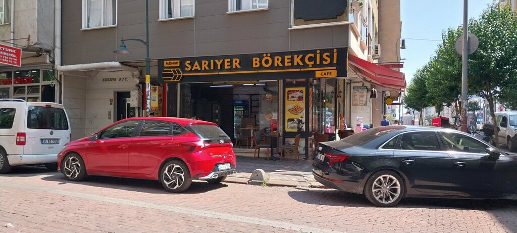 Kafe Sarıyer börekçisi, İstanbul, foto