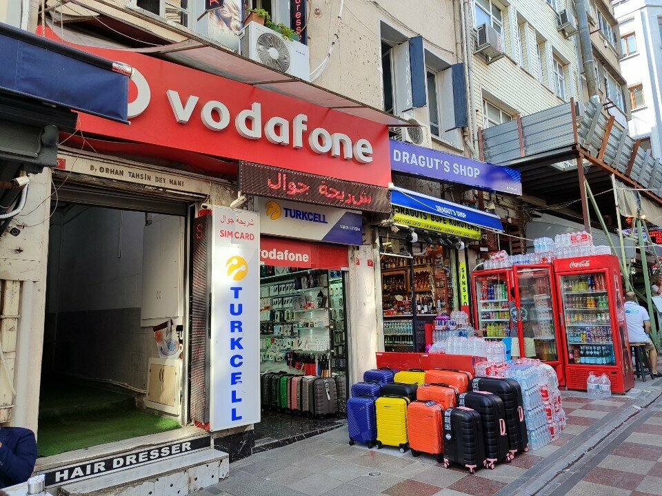 GSM operatörleri Vodafone, İstanbul, foto