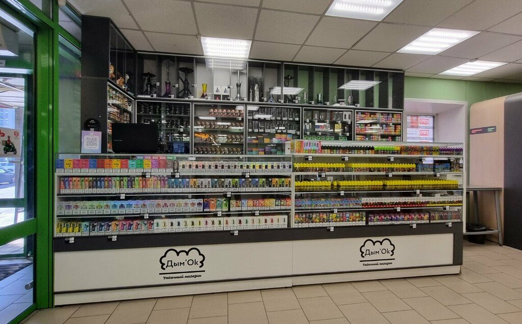 Tütün, sigara mağazaları Дым'Ок, Krasnoyarsk, foto