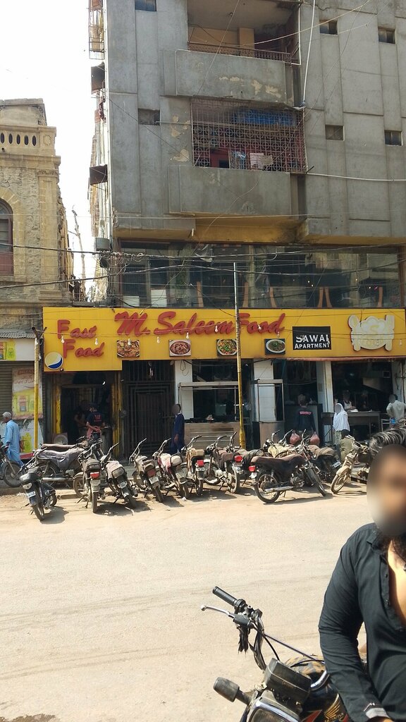 Restoran M. Saleem Food, Karaçi, foto