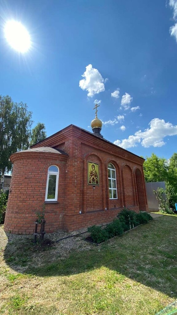 Şapel, haç anıtı Часовня иконы Божией Матери Умягчение злых сердец, Tataristan, foto