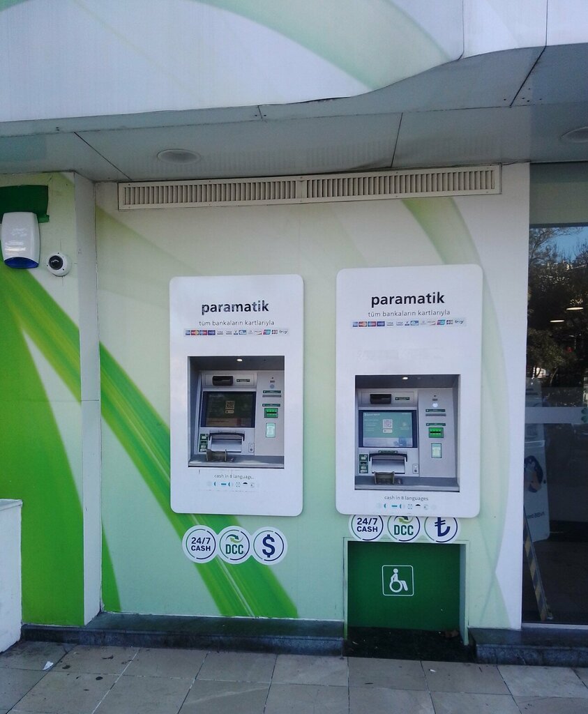 ATM'ler Garanti BBVA ATM, İstanbul, foto
