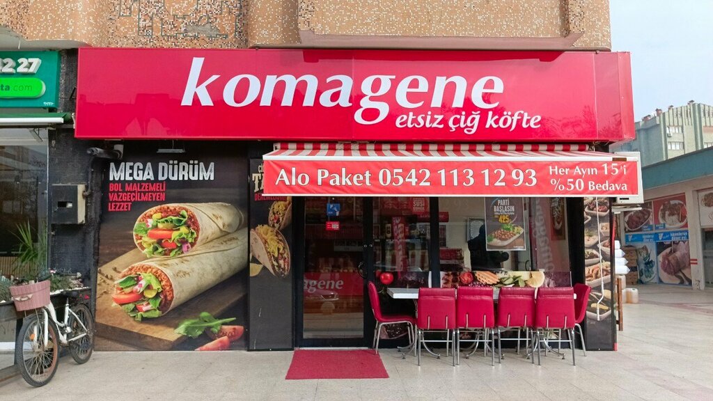 Fast food Komagene Çiğ köfte, Konya, foto