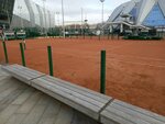Теннисный корт (Moscow, Luzhniki Street), tenis kortu  Moskova'dan