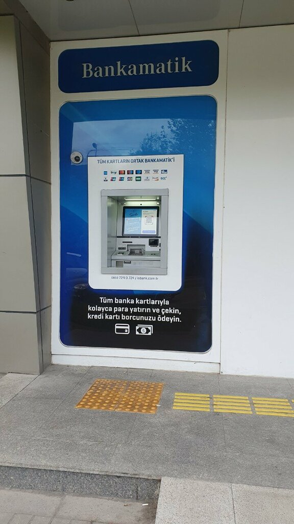 ATM'ler Türkiye İş Bankası Bankamatik, İstanbul, foto