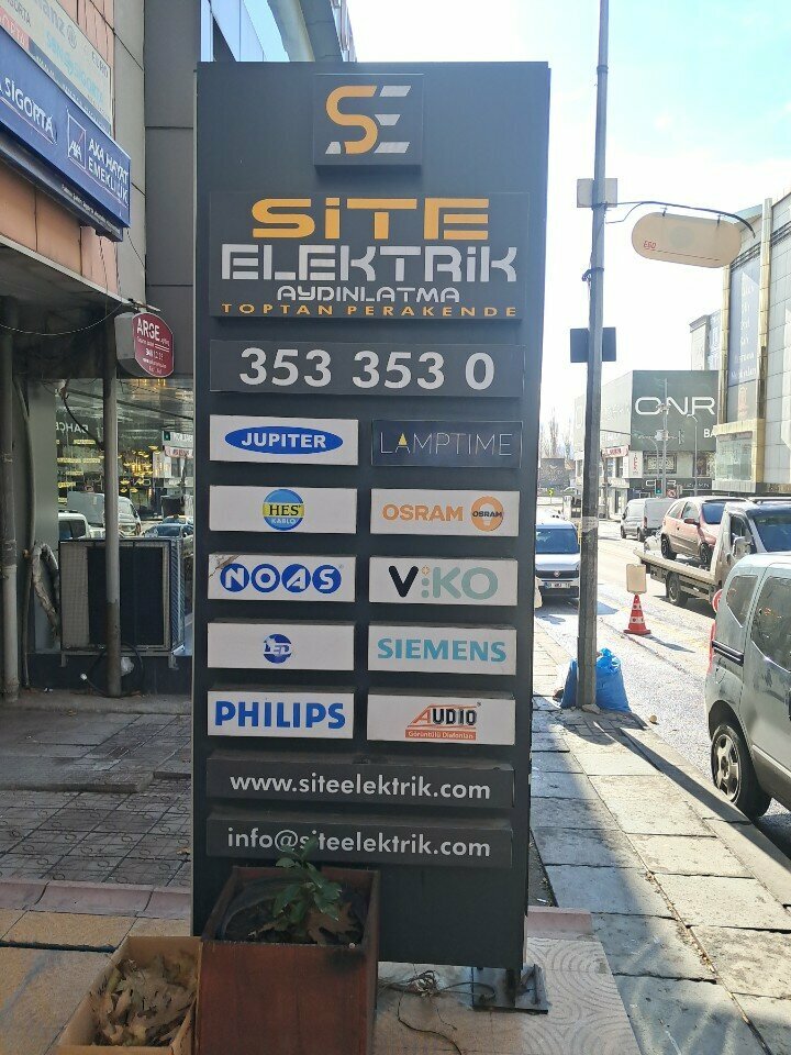 Elektronik eşya mağazaları Site Elektrik Aydınlatma, Ankara, foto
