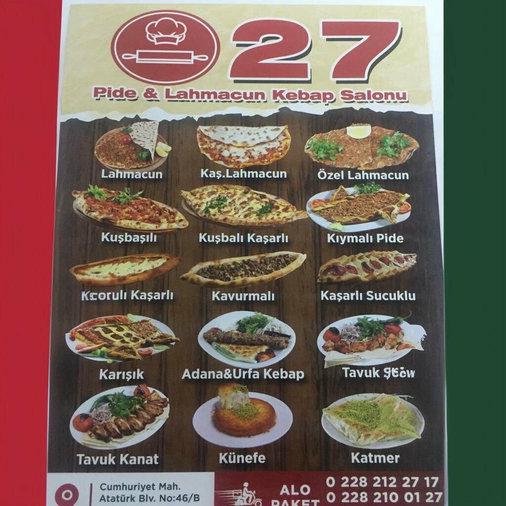 Restoran 27 Lahmacun&Pide Salonu, Bilecik, foto