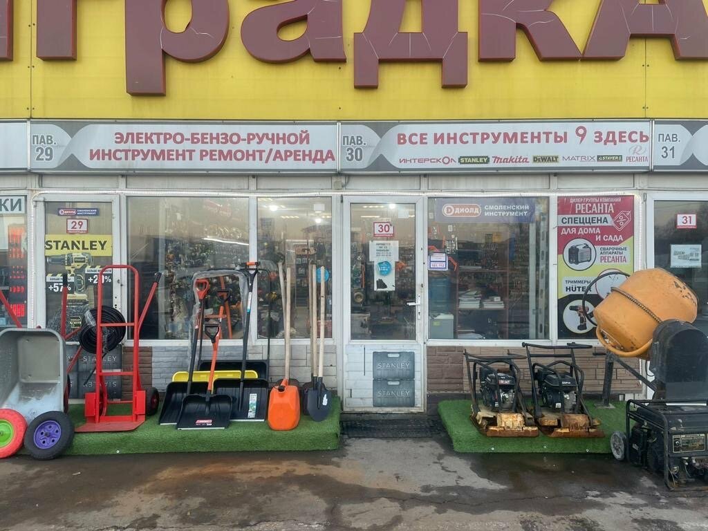 Elektrik ve benzinle çalışan aletler Электро-бензо инструменты, Himki, foto