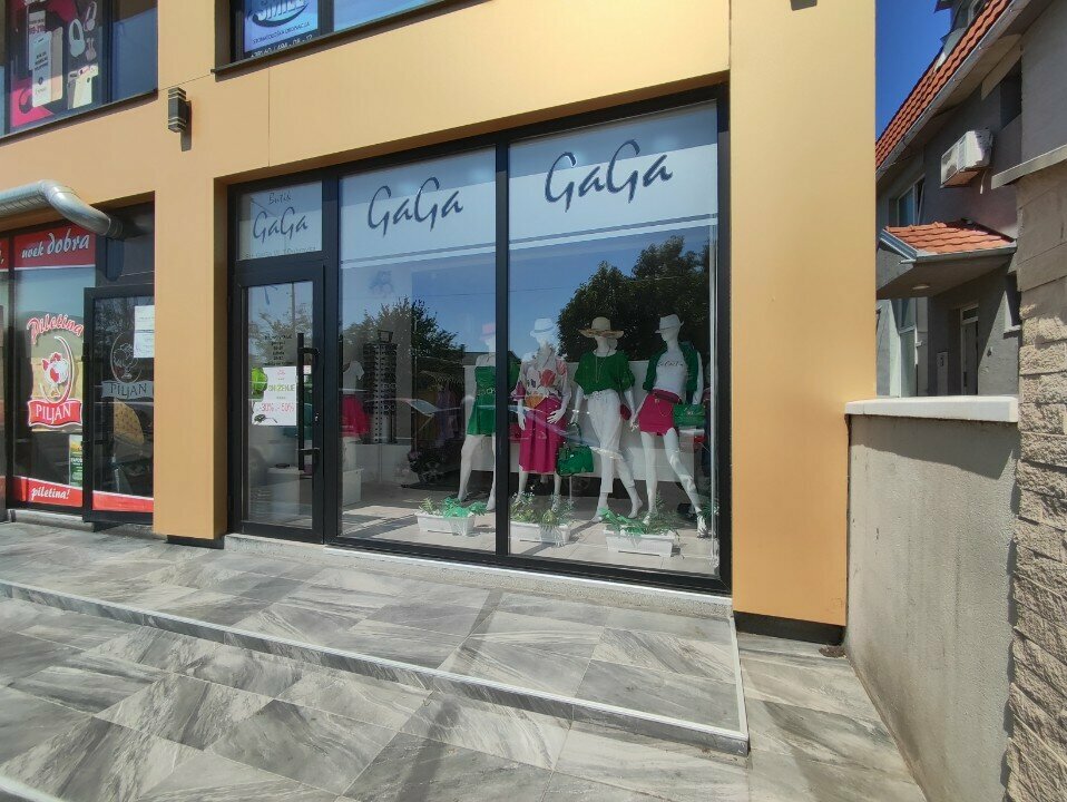 Giyim mağazası Butik GaGa, Belgrad, foto