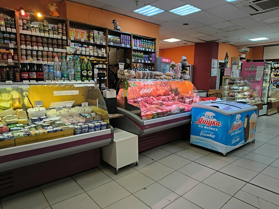 Kasap, şarküteri Молоко и колбасы, Saint‑Petersburg, foto