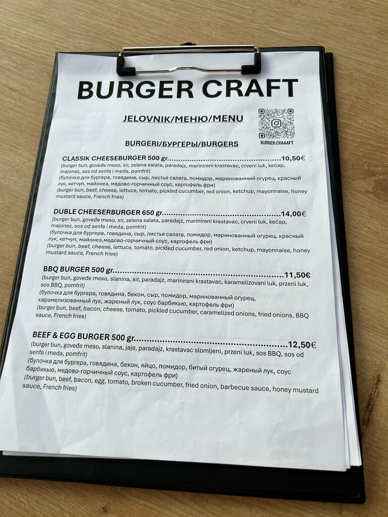 Kafe Burger craft, Dünya, foto