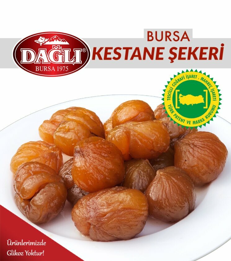 Pasta, şekerleme ve tatlı Dağlı Kestane, Bursa, foto
