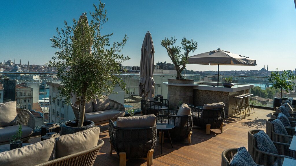 Bar The Bank Roof Bar, İstanbul, foto