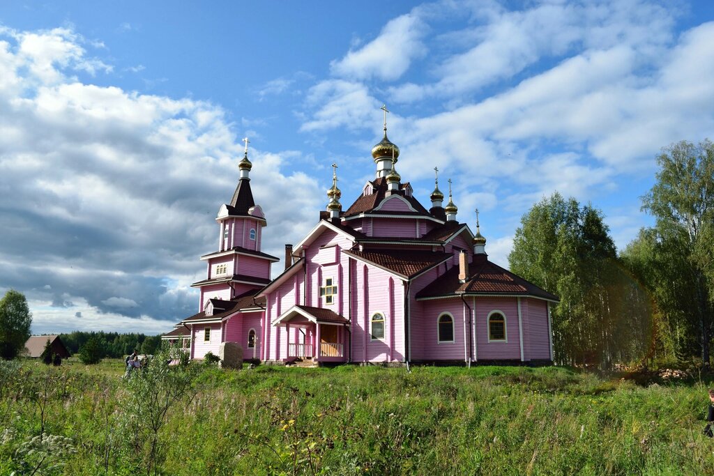 Manastır Крестовоздвиженский Кыртомский монастырь, Sverdlovskaya oblastı, foto
