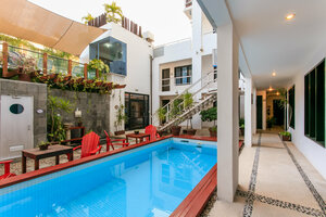 Casa Ticul Hotel Boutique 5Th AV (Quintana Roo, Playa del Carmen), otel  Playa Del Carmen'den