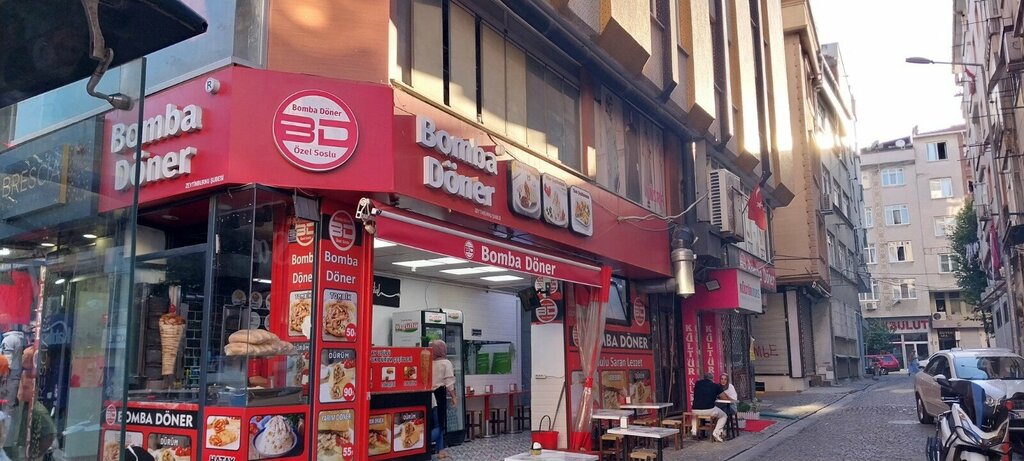 Fast food Bomba Döner, İstanbul, foto