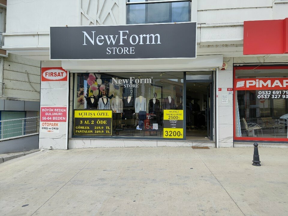 Giyim mağazası New Form Store, İstanbul, foto
