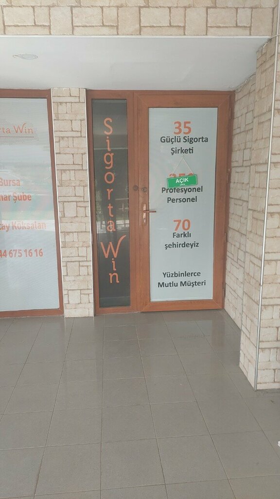 Sigorta acentaları Sigorta Win Bursa Çınar Şube, Bursa, foto