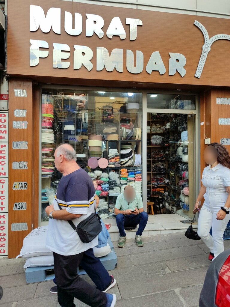 Tuhafiyeler Murat Fermuar, İstanbul, foto