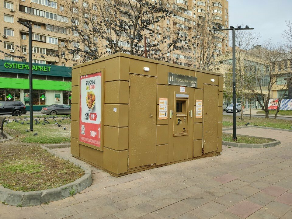 Tuvalet Платный общественный туалет, Moskova, foto