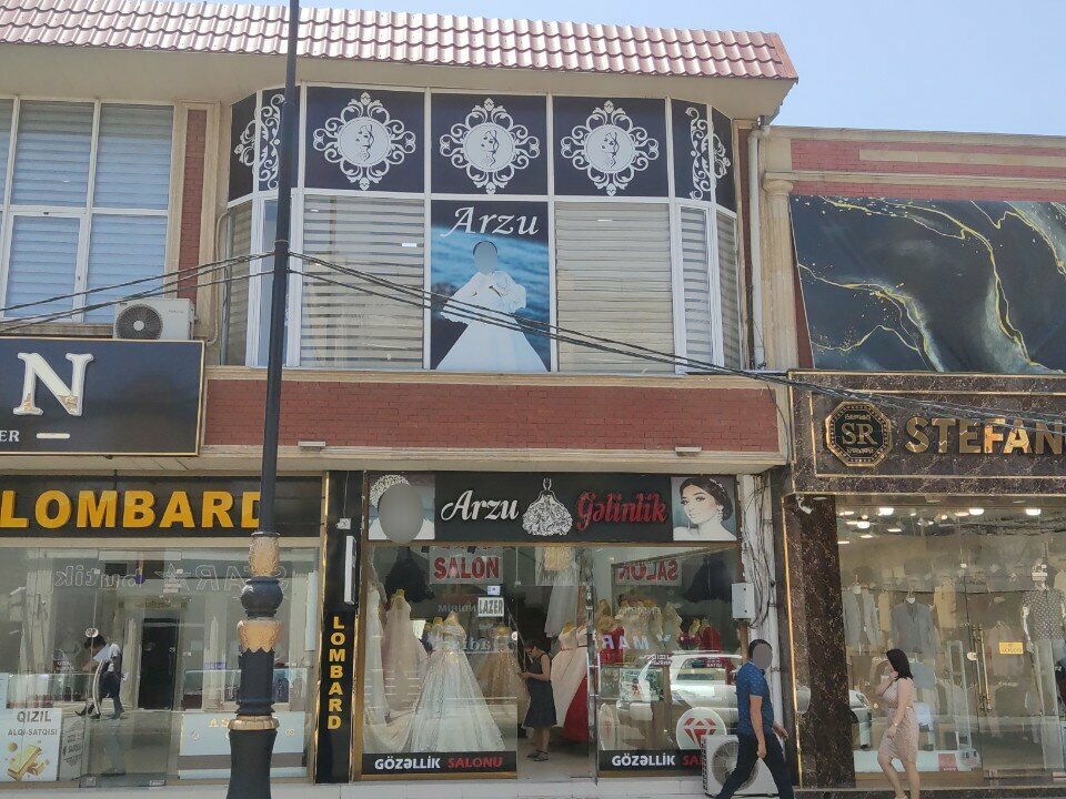 Giyim mağazası Arzu Gəlinlik, Gence, foto