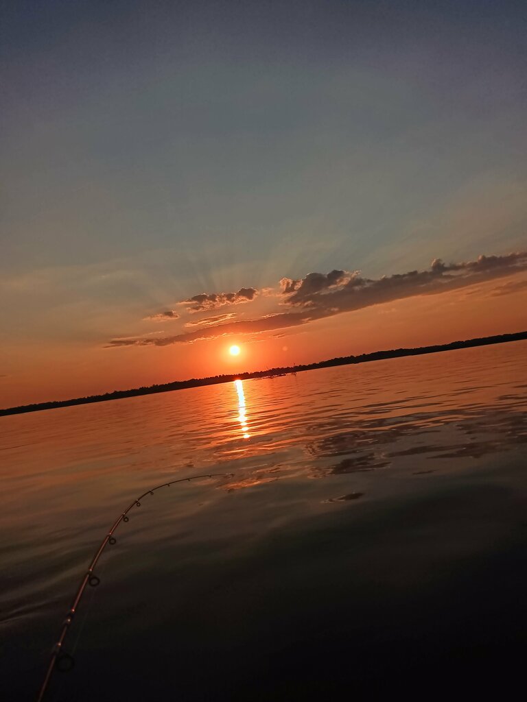 Avcılar ve balıkçılar Bolshaya rybalka, Astrahanskaya oblastı, foto