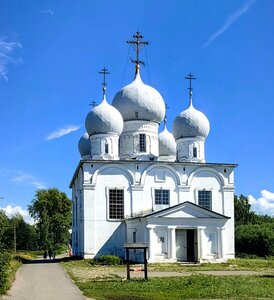 Sobor Preobrazheniya Gospodnya V Belozerske (Vologda Region, Belozersk, ulitsa Sovetskiy Val), ortodoks kiliseleri  Belozersk'ten